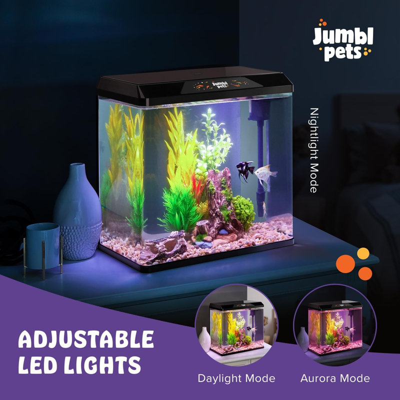 Tucker Murphy Pet Derez Rectangle Aquarium Tank Wayfair